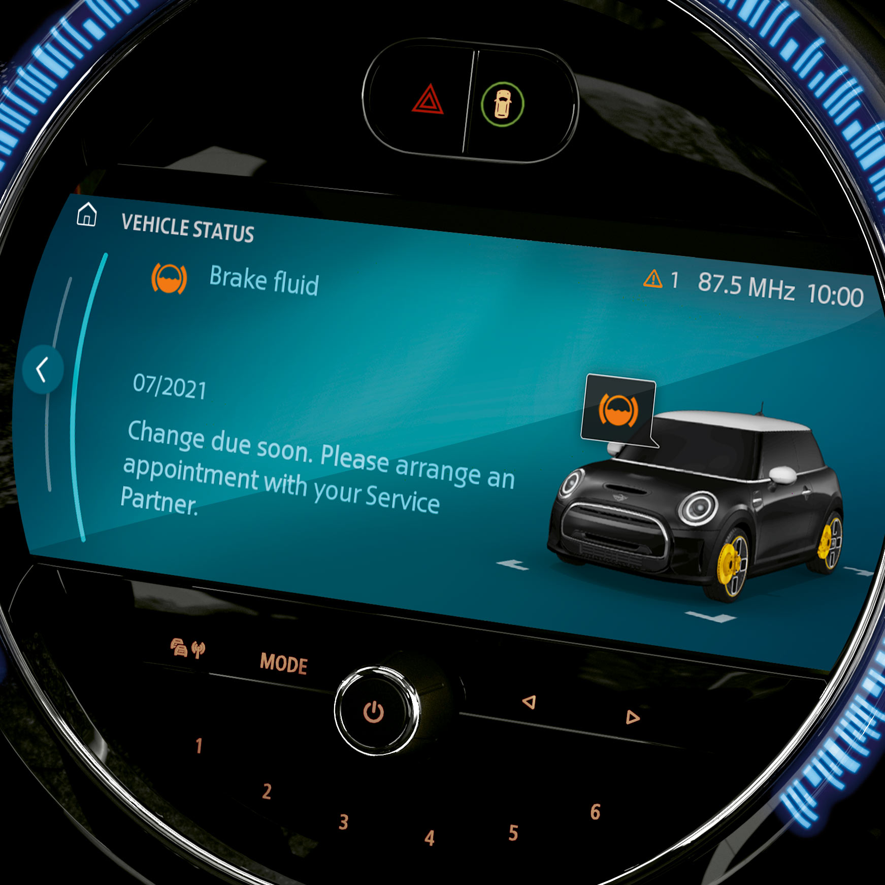 Funcionalidades do MINI Connected