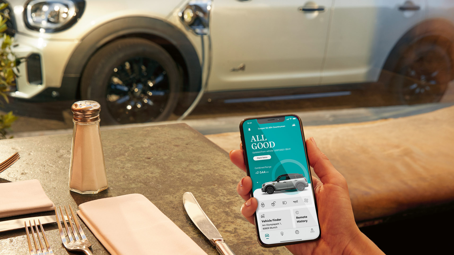 Viagem pelo MINI Connected