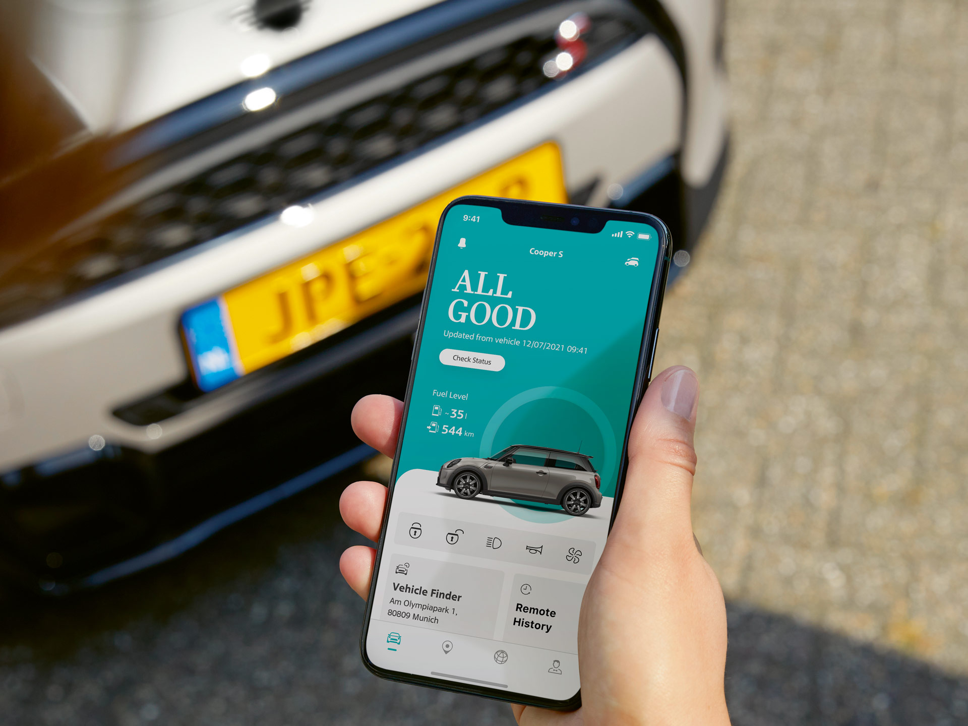 MINI Connected Ajuda e Suporte